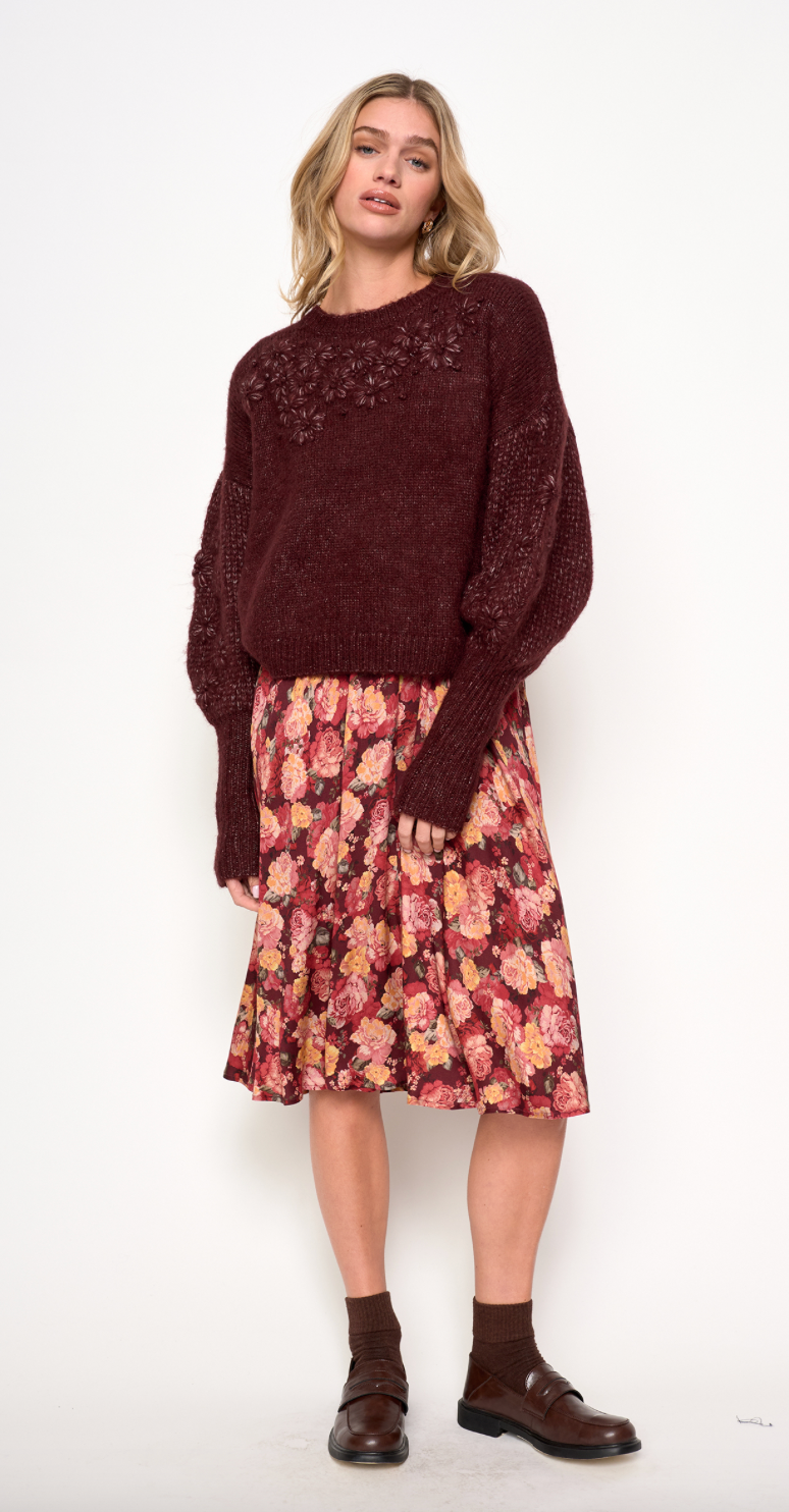 The Cynthia Sweater – True